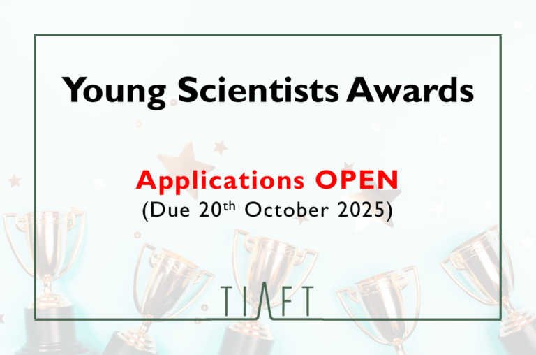 Young Scientists Awards: Applications due 20 October 2025 - TIAFT